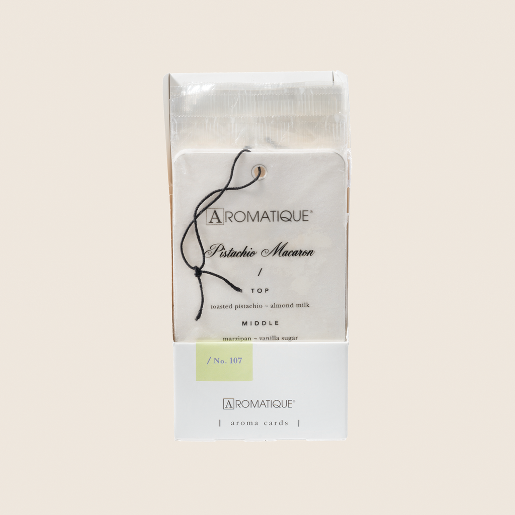 Pistachio Macaron - Aroma Card - 20 EA – Aromatique Wholesale