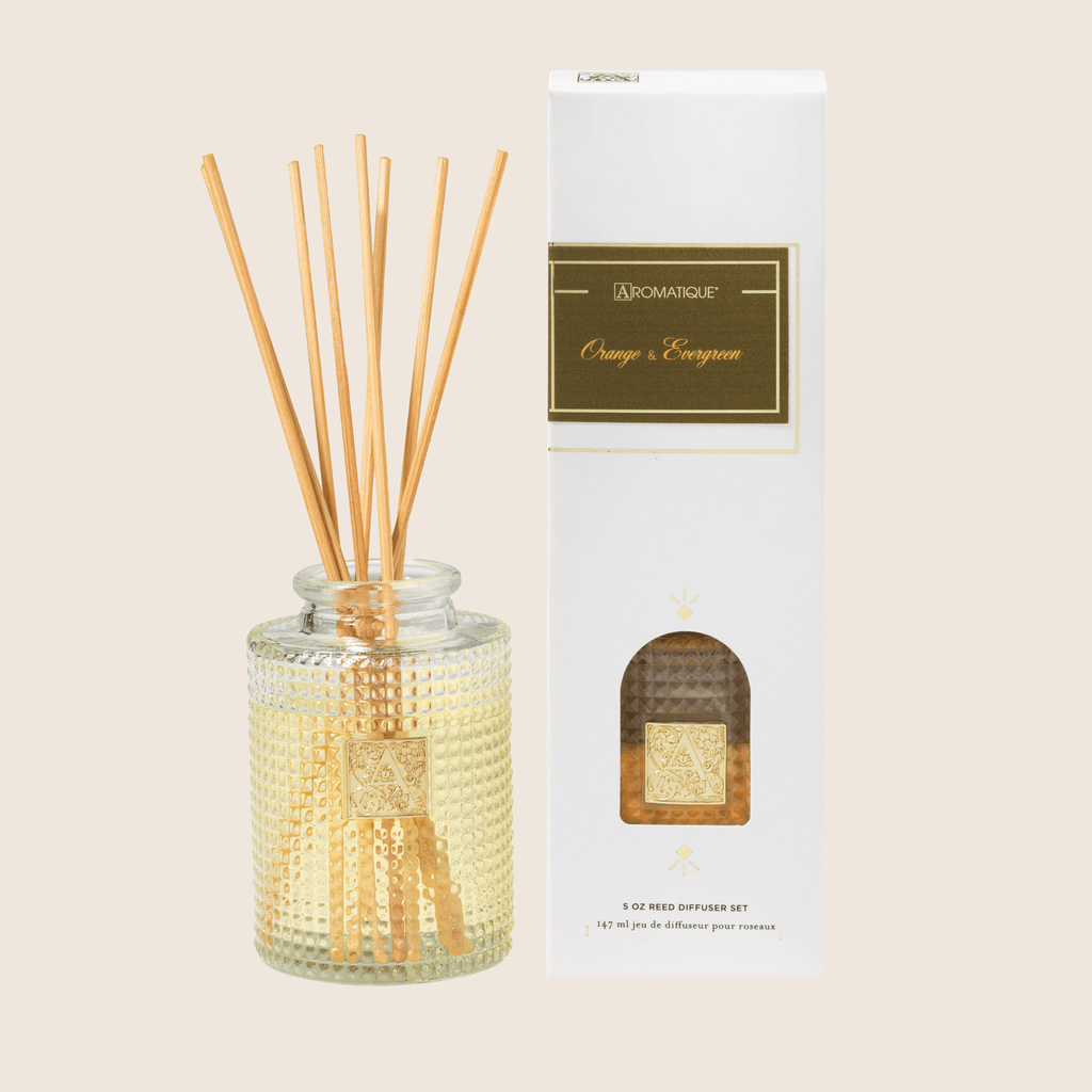 Orange & Evergreen - Reed Diffuser Set - 4 EA – Aromatique Wholesale
